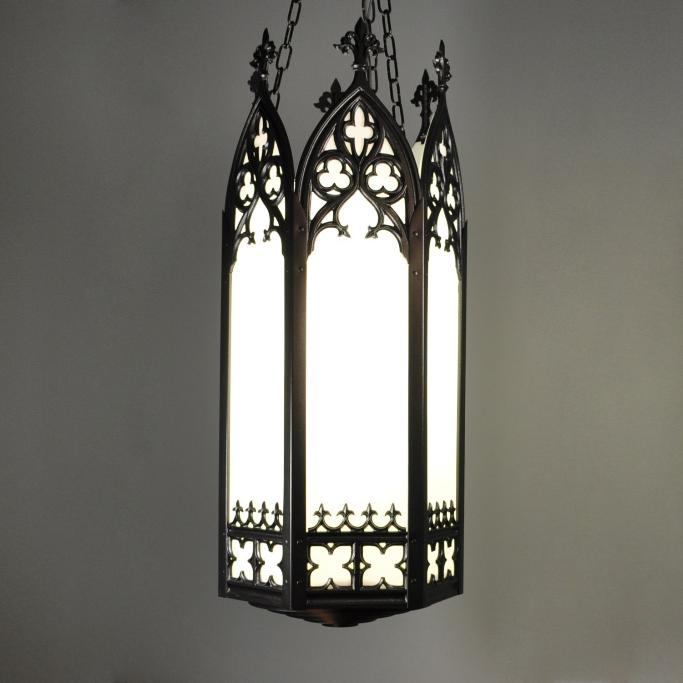 Manning Lighting French Gothic Pendant LPI-345-11, LPI-345-13, LPI-345-16