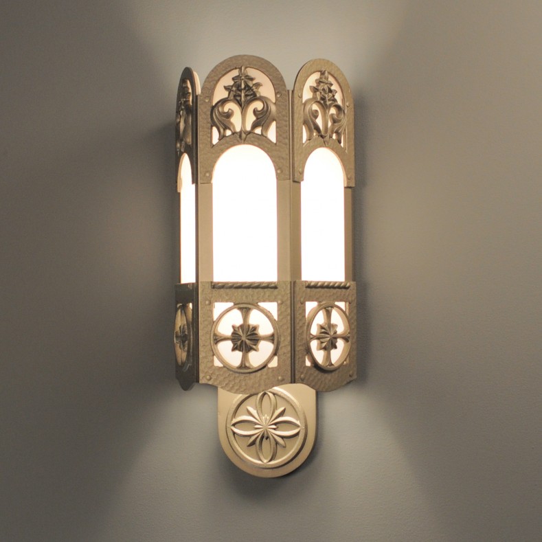 Manning Lighting Romanesque Exterior Sconce (LBE-523) LBE-523-08, LBE ...